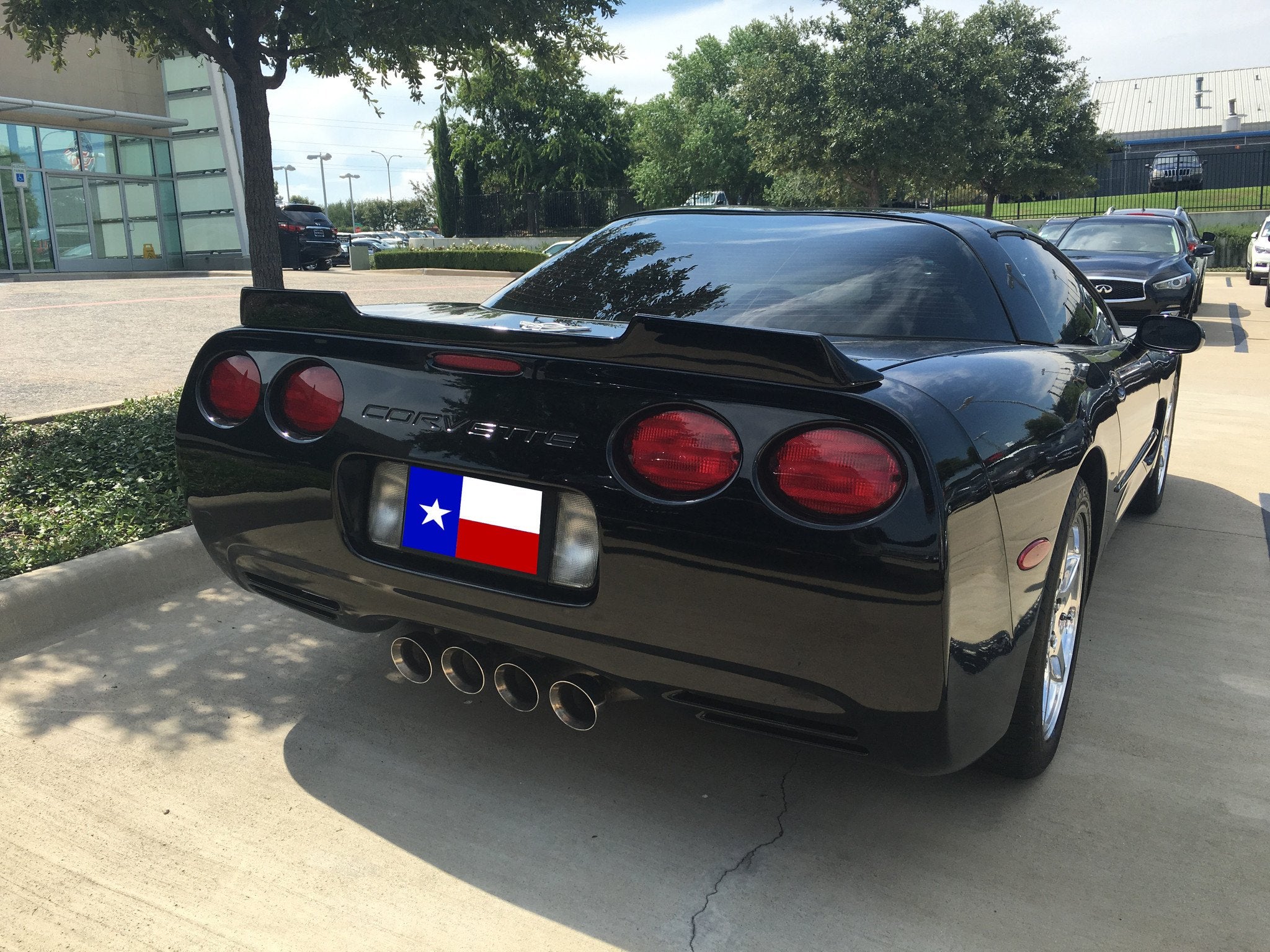 Chevrolet Corvette (C5) "Wickerbill" Inspired Custom Flush No Light Sp ...