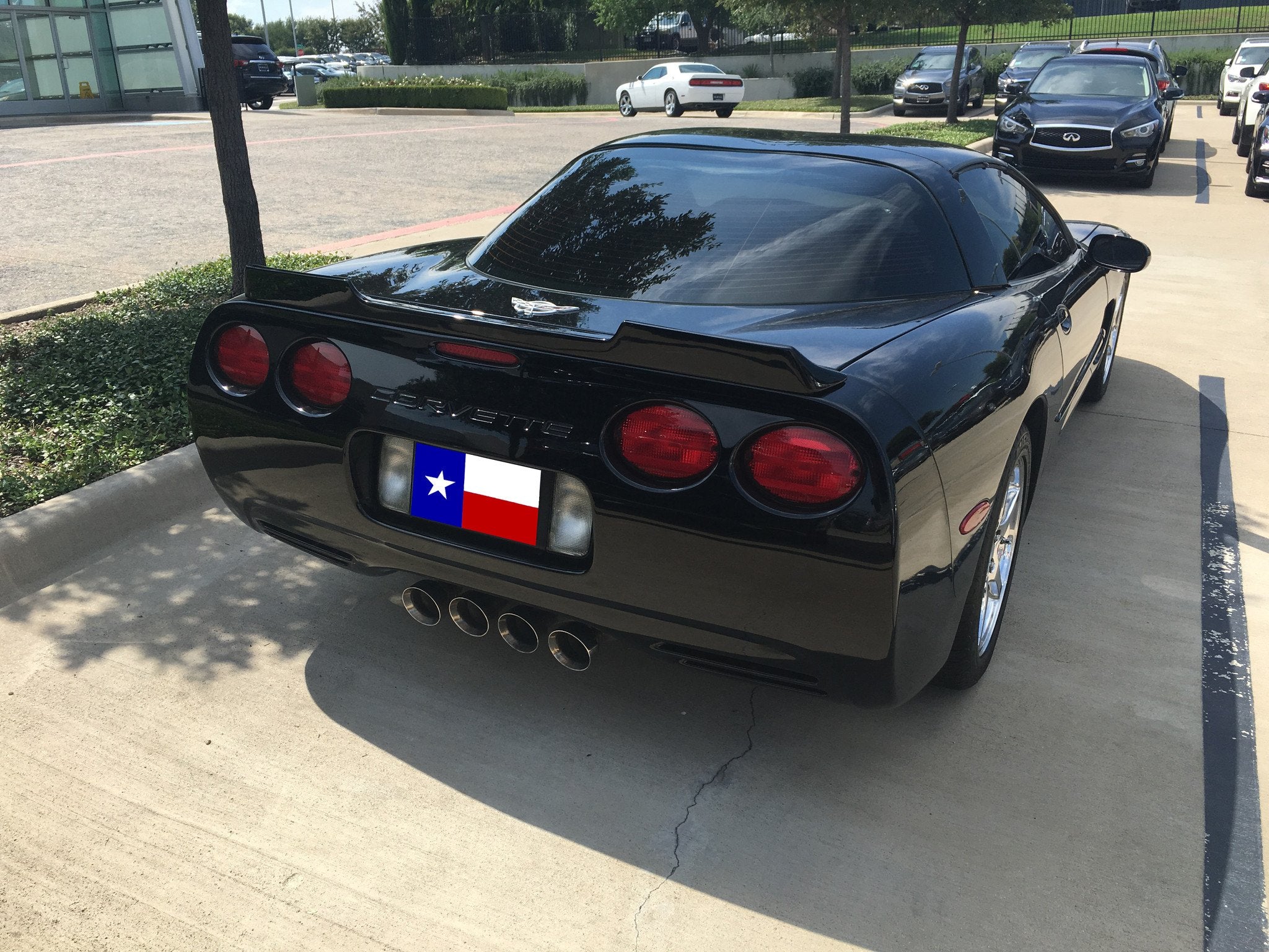 Chevrolet Corvette (C5) "Wickerbill" Inspired Custom Flush No Light Sp ...
