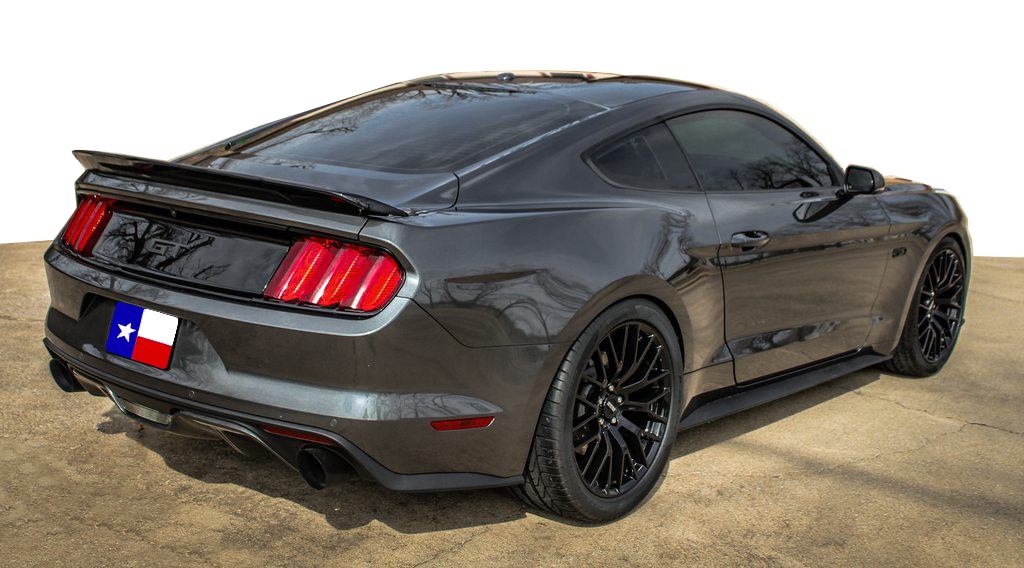 Ford Mustang "Trax Pax" Factory Lip No Light Spoiler (2015 and UP)